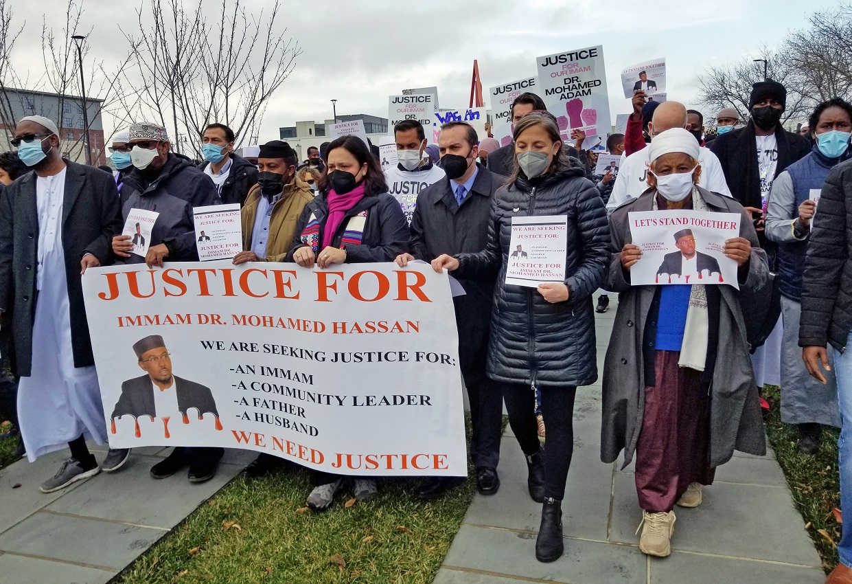 Solidarity March for Imam Mohamed Hassan Adam | ColumbusFreePress.com